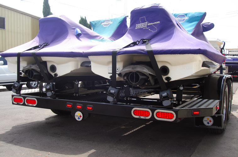 SHADOW TRAILERS · 3 Place Jet Ski Trailers CA